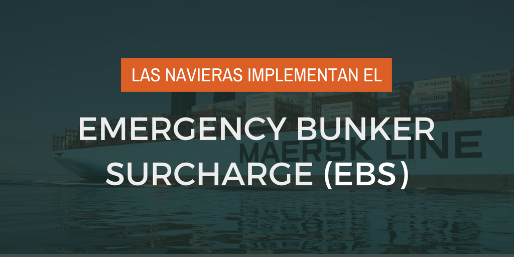 Las navieras aplican el EBS, Emergency Bunker Surcharge | iContainers